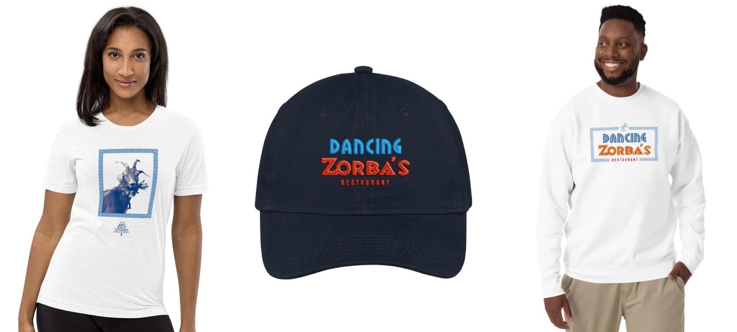 Keep the Big Fat Greek Party Going with the Exclusive Merch Collection